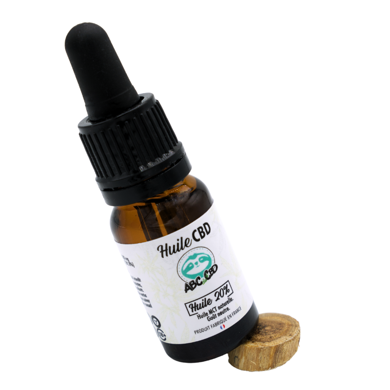 CBD oil 20% MCT BIO - ABC du CBD THC rate: free thc 0% -Taux ...