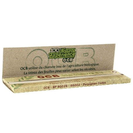 Feuilles slim en chanvre bio - OCB